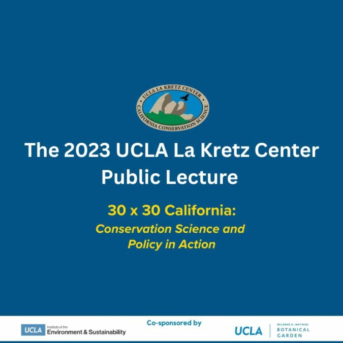 30 x 30: Conservation Science & Policy in Action — Institute of the ...